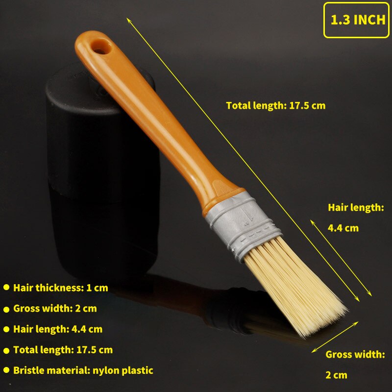 Paint Brush With Plastic Handle Flocking Brush Wit... – Grandado
