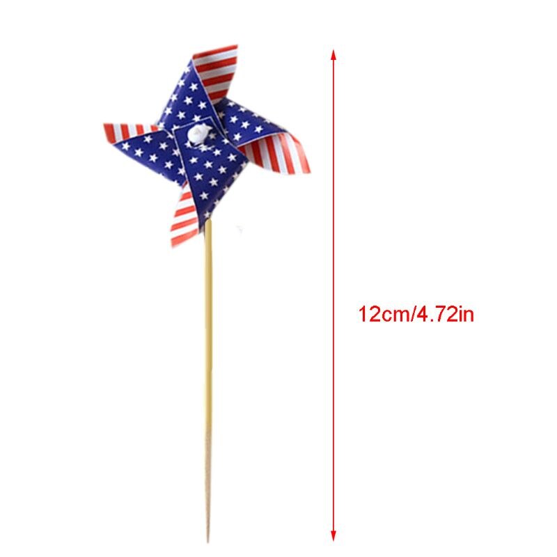 Paper Windmill Wind Spinner Cake Baking Dessert Ta... – Grandado