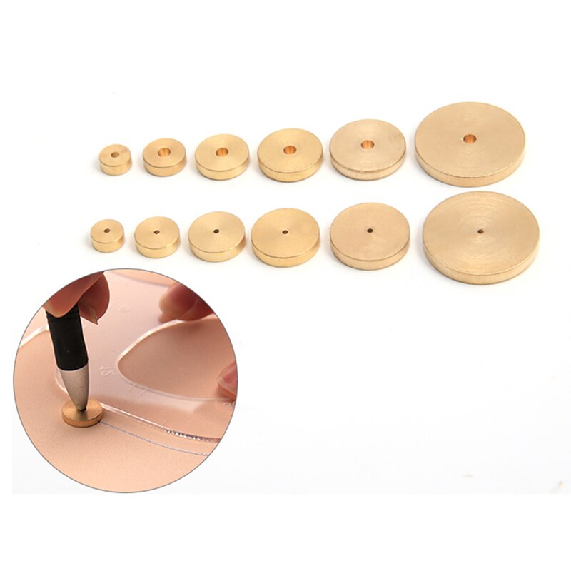 Leather Craft Tools 6 Pieces Leather Brass Space S... – Vicedeal