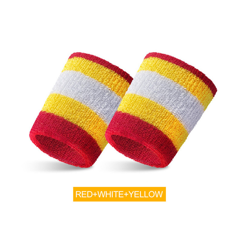 1PCS Colorful Cotton Unisex Sport Sweatband Wristb... – Vicedeal