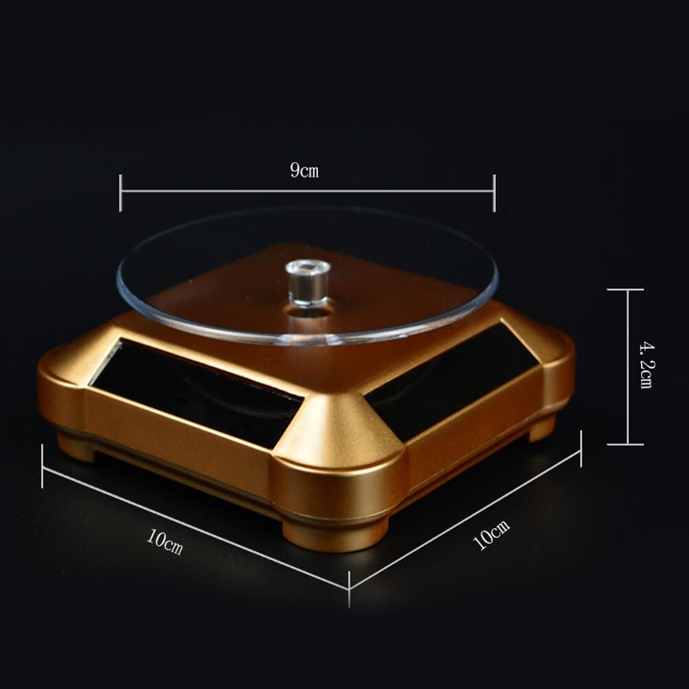 Solar Powered Rotary Display Stand Turn 360 Degree... – Grandado