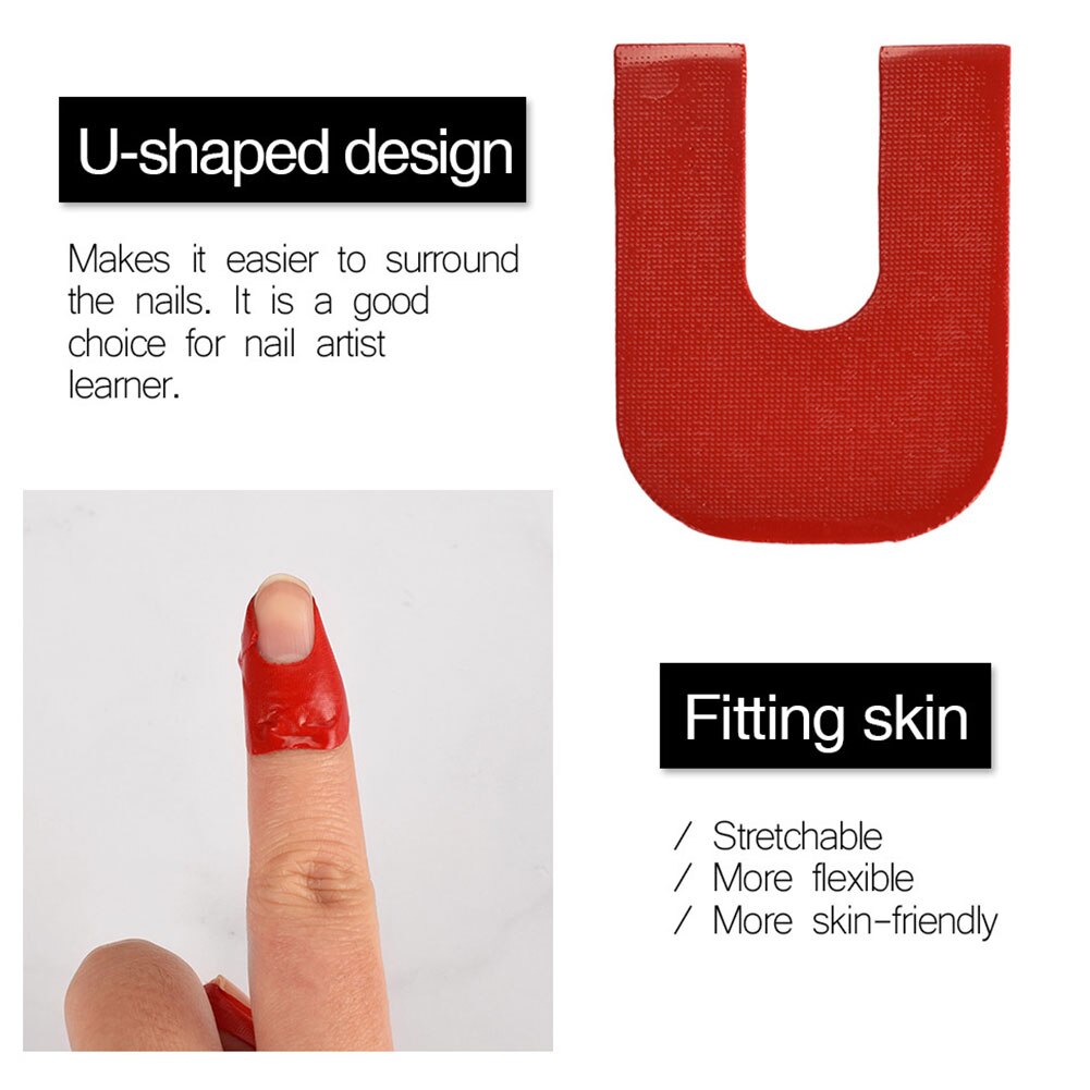 Reusable Nails Edge Skin Barrier Anti-Overflow Nai... – Grandado