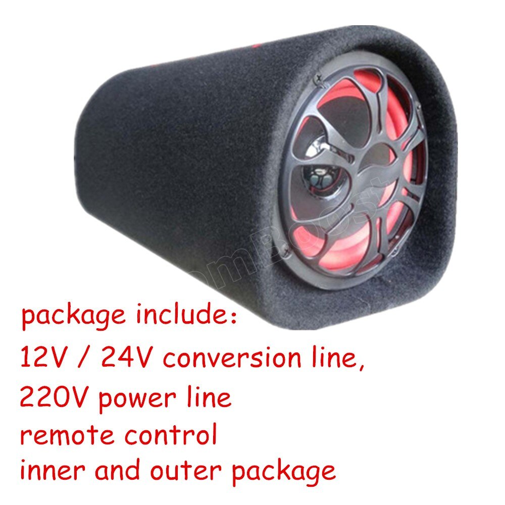 5 inch car subwoofer for TF USB flash disk 12V 24V... – Grandado