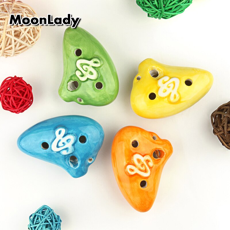 4 Colors Ocarina 6 Hole Submarine Small Ocarina Al... – Grandado