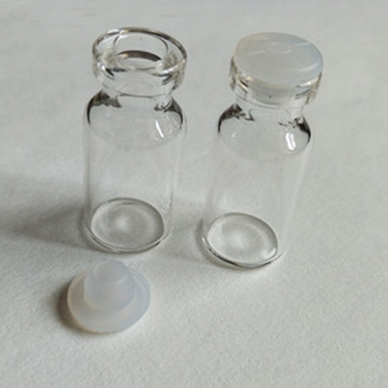 10 Pcs 2ml Empty Sample Vial Clear Glass Bottles J... – Vicedeal