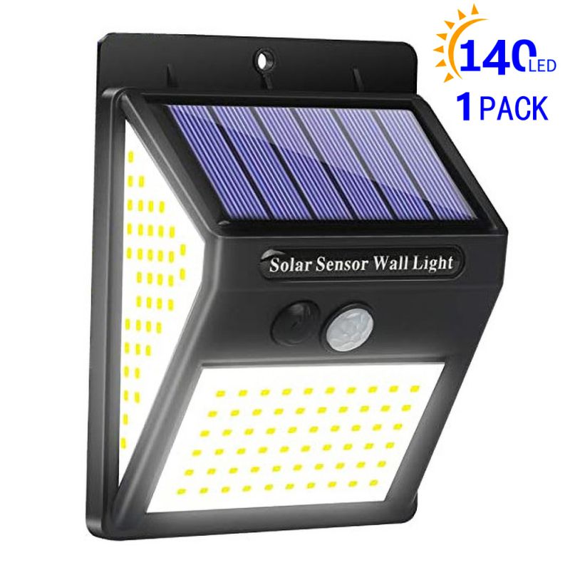 Solar Lights Outdoor 270° Lighting Angle Wireless ... – Vicedeal