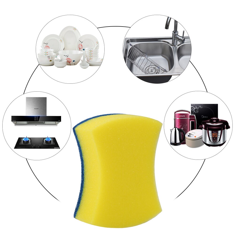 20 Pack Multi-Use Scrub Sponge Extra Thin Magic Cl... – Grandado