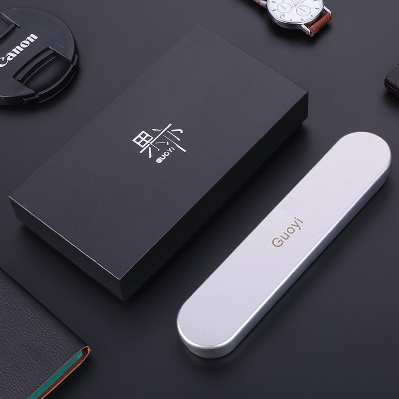 Guoyi A328 luxury Ink Fountain pen 0.38mm Metal hi... – Grandado Guoyi A328 luxury Ink Fountain pen 0.38mm Metal hi... – Grandado
