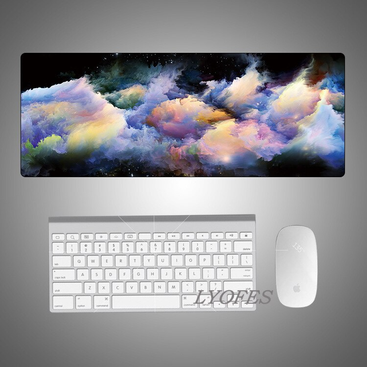 Gaming Desk Pads Cute Desk Mats Deskpad Starry Sky... – Vicedeal