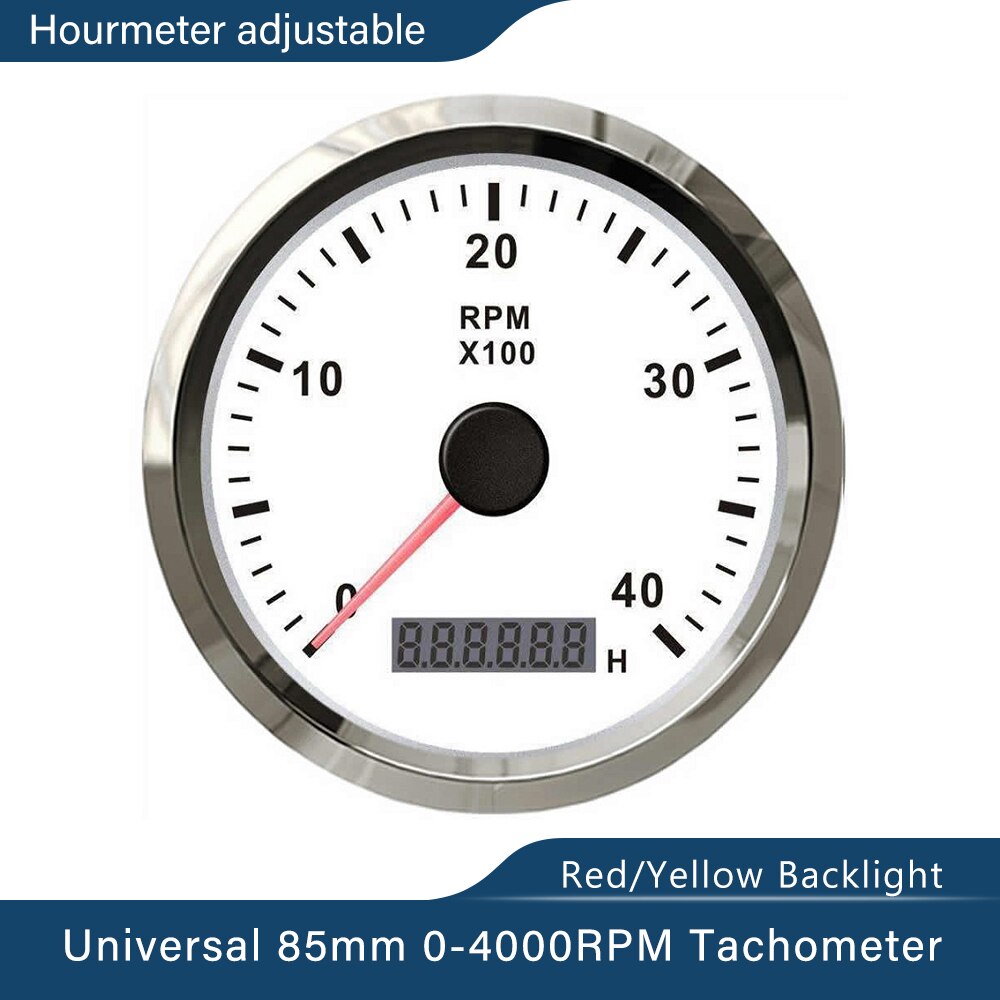 ELING Universal 85mm 3000/4000/8000/12000RPM Tacho... – Vicedeal