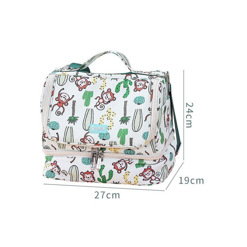 WORTHBUY Cute Monkey Lunch Bag Portable Thermal Lu... – Grandado