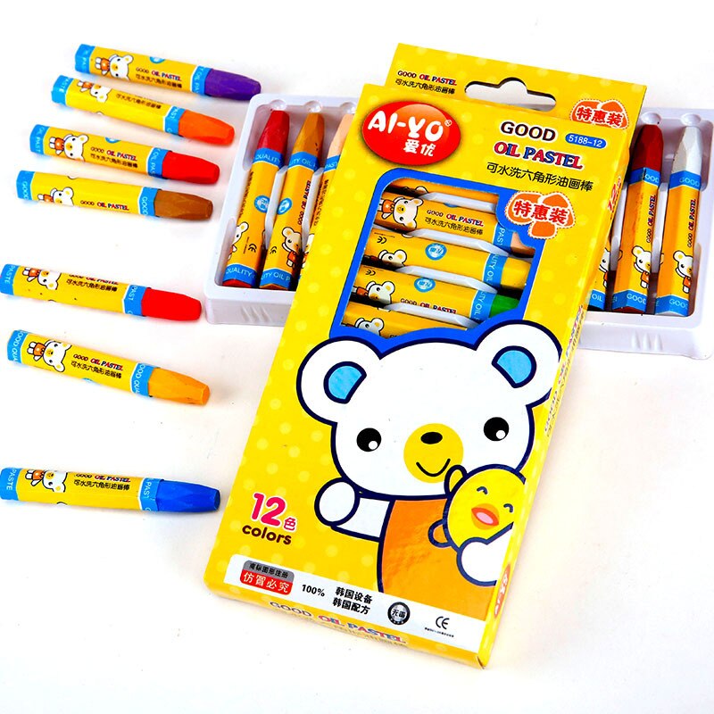 Max Crayon Painting Oil Pastel 12/18/24/36 Colors ... – Grandado