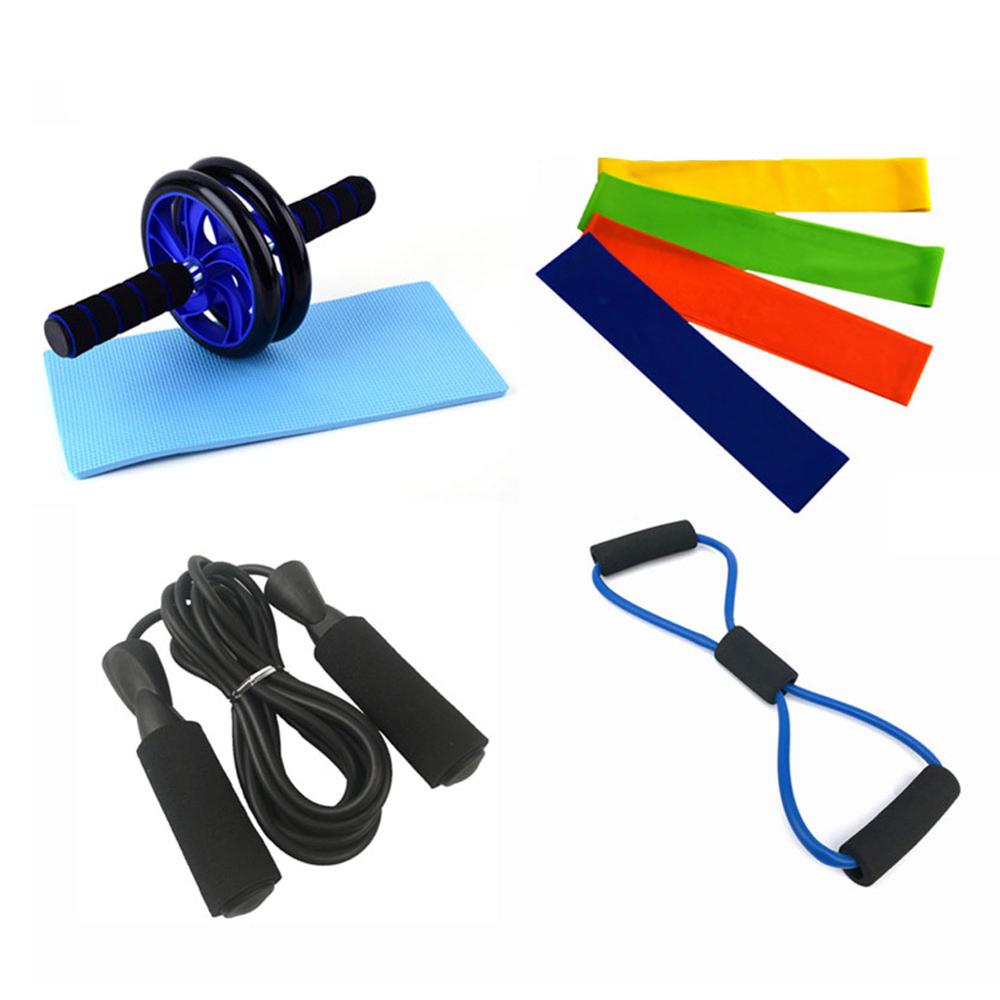 Home Gym Exercise Set Abdominal Roller Wheel 8 Way... – Grandado