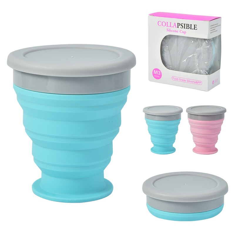 Folding Tea Cups BPA FREE Food Grade Water Cup Sil... – Grandado