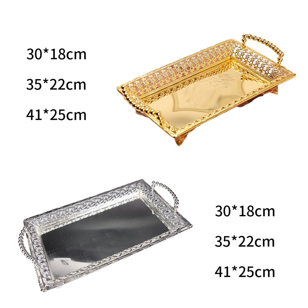 Decorative Alloy Fruit Plate Food Display Vegetabl... – Vicedeal