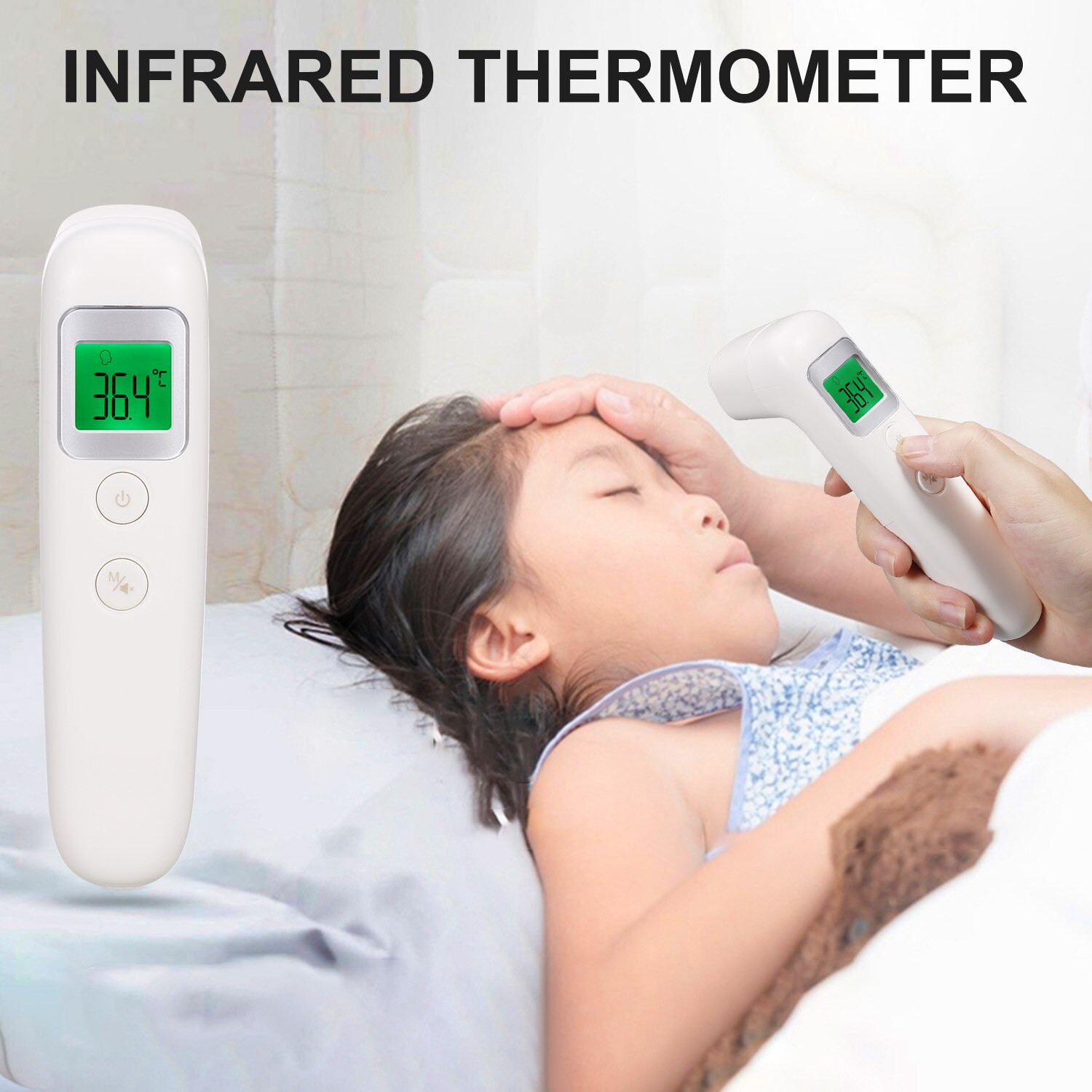 Infrared Forehead Termometer 1-second Temperature ... – Vicedeal