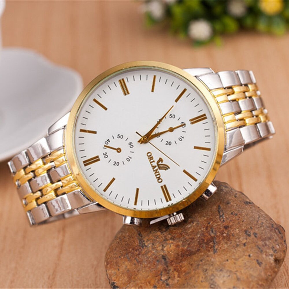 Men's business watch alloy quartz watch – Grandado