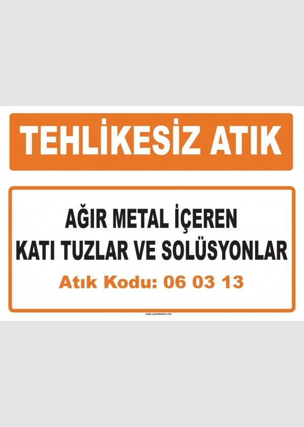 Ma 060313-Heavy Metal Contain Solid Salts And Solu... – Grandado