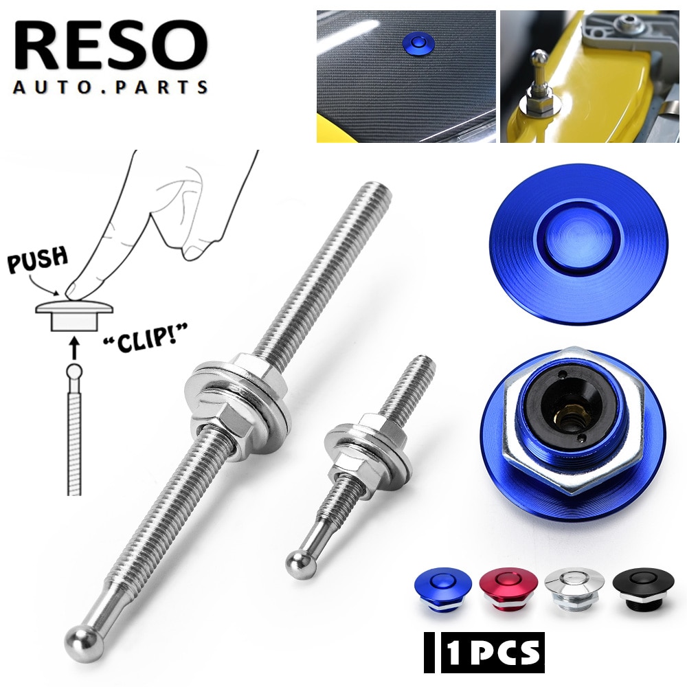 RESO--1 Stuk Auto Quick Pins Aluminium Drukknop Bi... – Grandado
