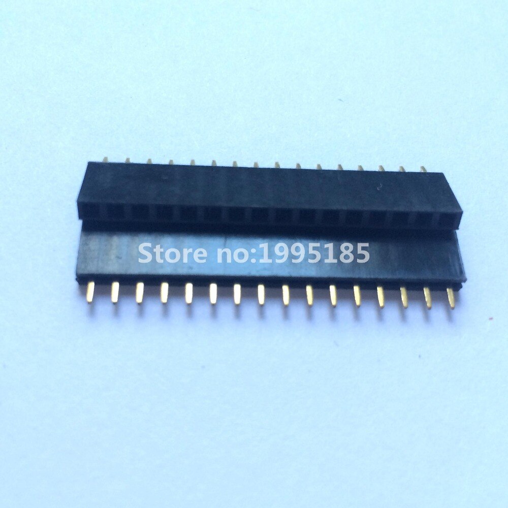 100PCS 1x16 Single Row 16 Pins PCB Socket Female H... – Grandado