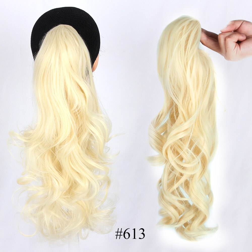 Wave Ponytail Synthtic Hair Extension Natural Colo... – Grandado