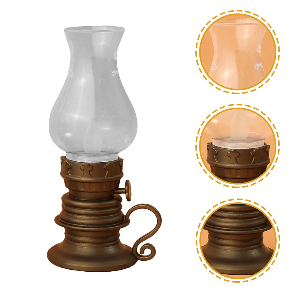 LED Oil Lamp Retro LED Kerosene Decorative Lamp fo... – Grandado