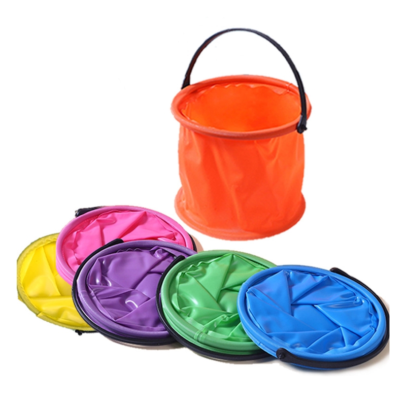 12x14cm Collapsible Sand Bucket Portable Garden To... – Grandado