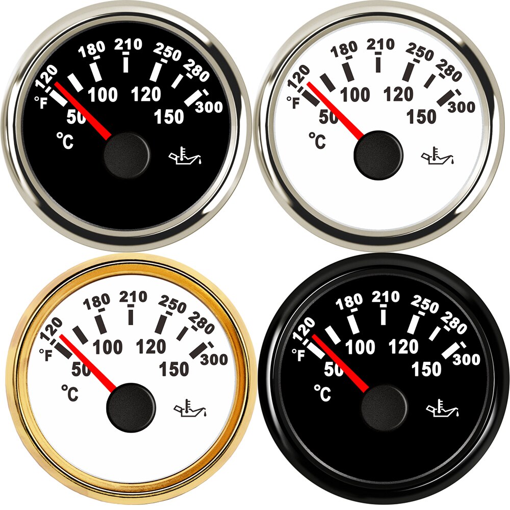 50-150 Celsius Olie Temperatuurmeter Voor Marine B... – Grandado