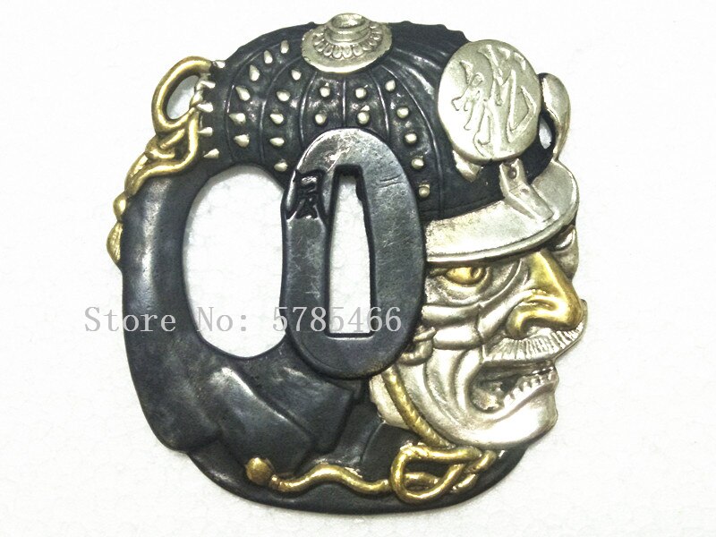 Wonderful A Set Copper Guard Tsuba Menuki Fuchi Ka... – Grandado