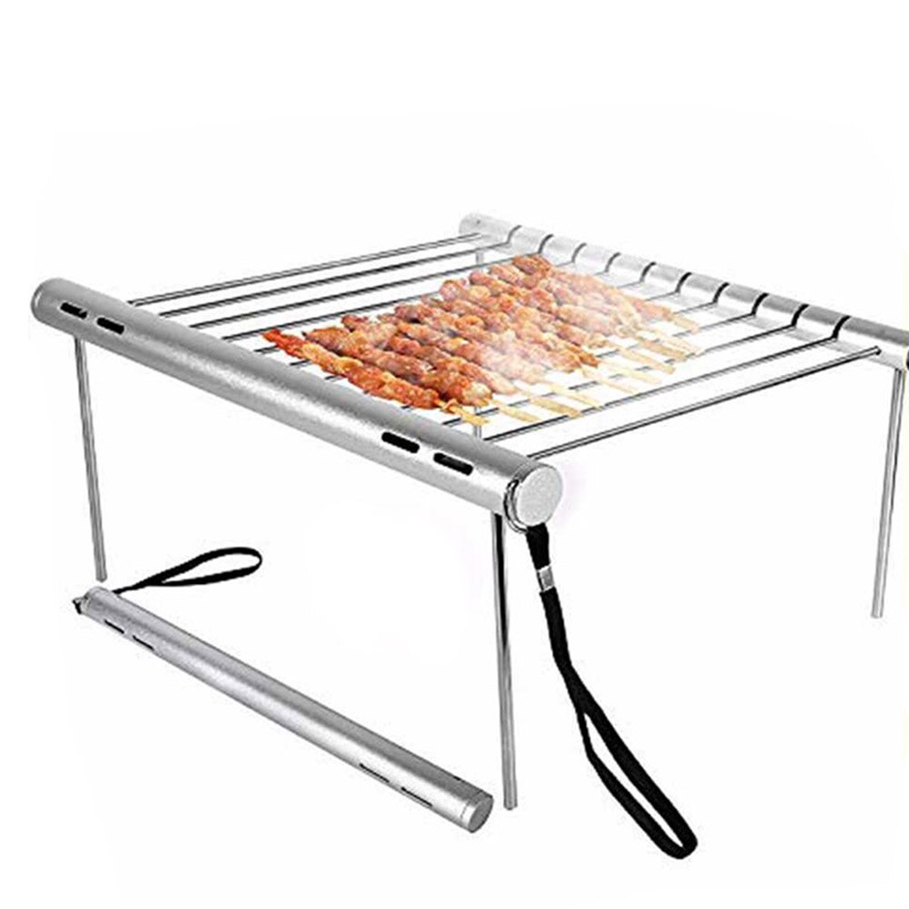 Portable Camping Grill Folding Mini Stainless Stee... – Vicedeal