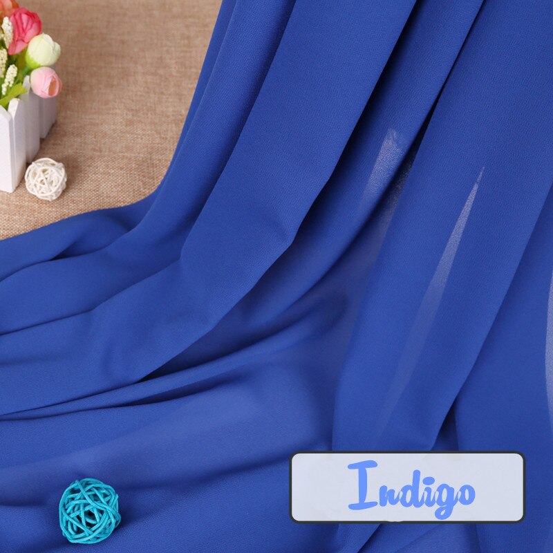 100CM * 150CM Parel Chiffon Stof Kleding Stof Zome... – Vicedeal
