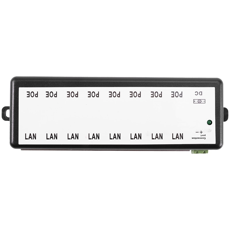 8 Ports Poe Injector Poe Splitter for Cctv Network... – Grandado