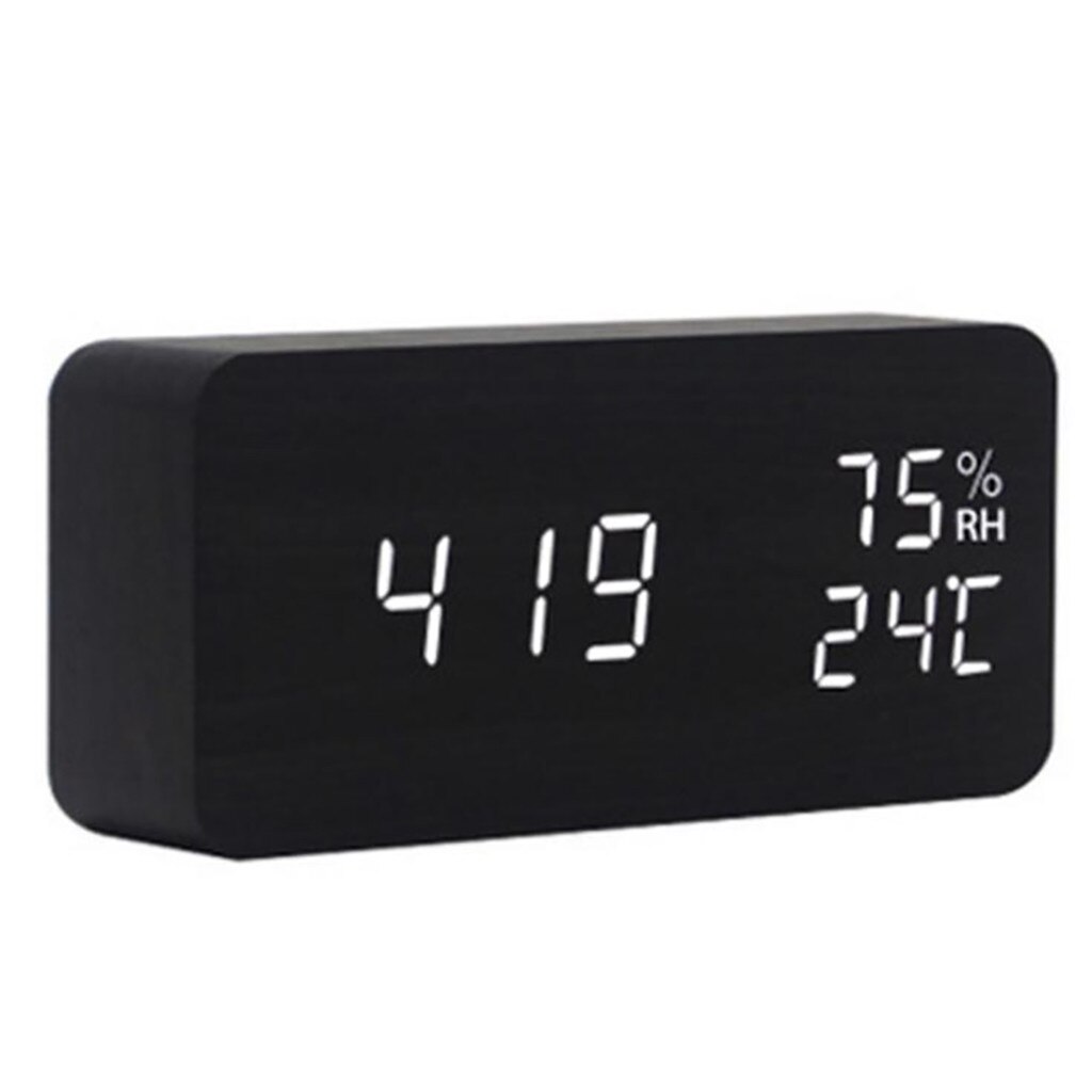 Alarm Clock Cool LED Clock Popular Pattern Night L... – Grandado