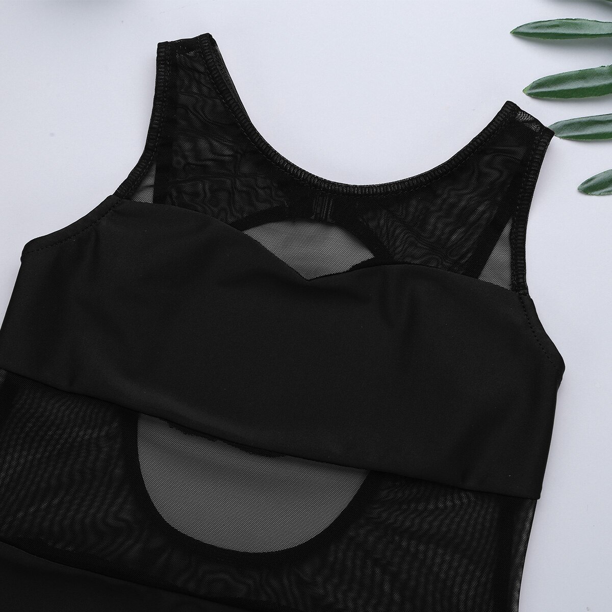 TiaoBug Kids Teens Mesh Splice Cutout Ballet Dance... – Grandado