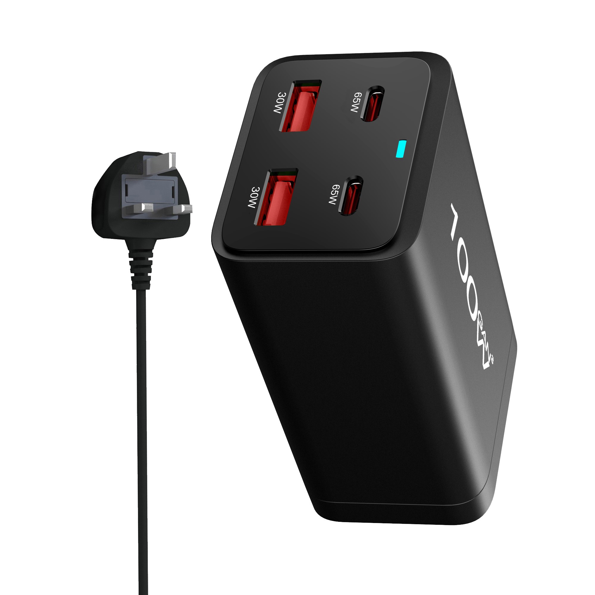 Usb-c snabbladdare 100w 4 portar usb-c pd-laddare ... – Vicedeal