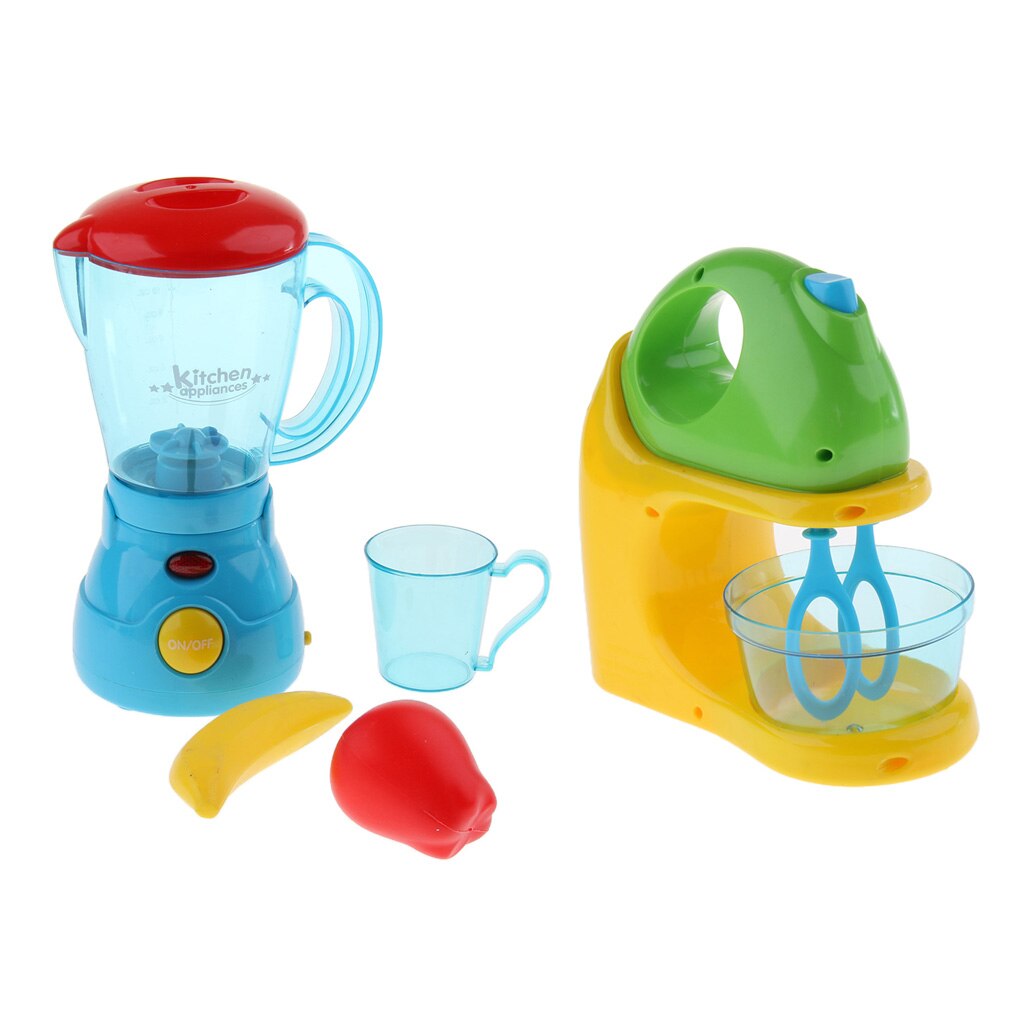 2pcs Role Play Kitchen Appliances Blender & Ju... – Grandado