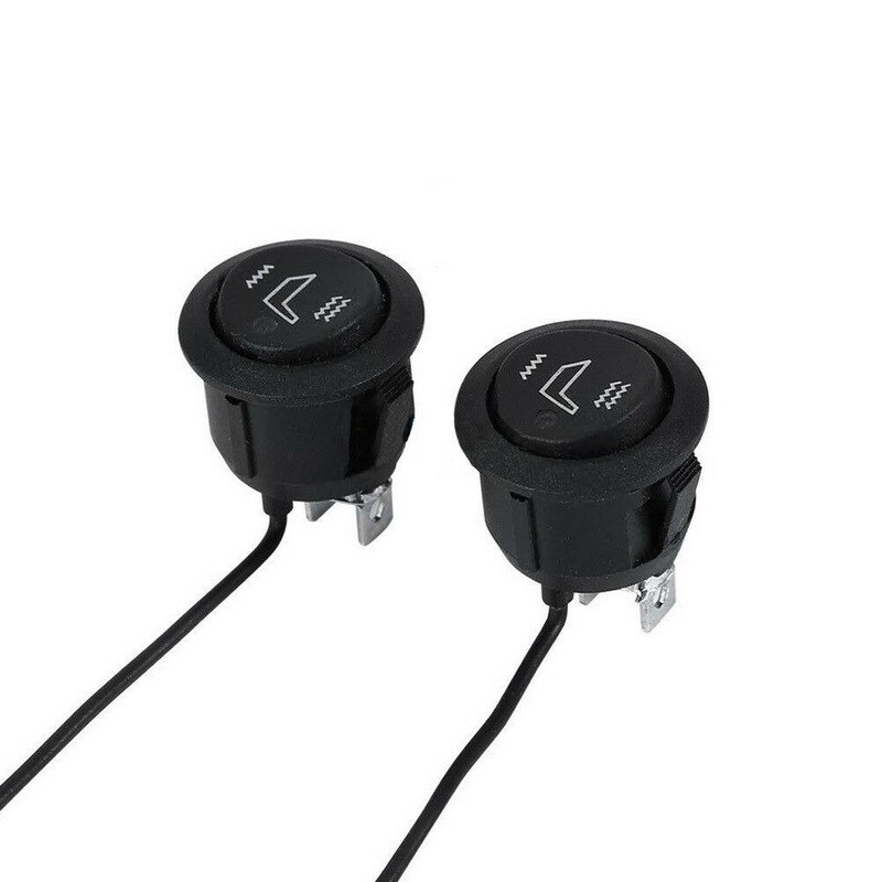 2 Stuks Auto Stoelverwarming Schakelaar 3 Pin Rond... – Vicedeal