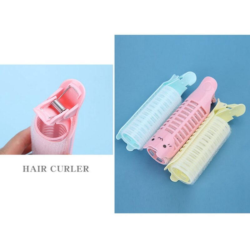 3 PCS/Set Cute Hair Curler Roller Cartoon Bang Hai... – Grandado