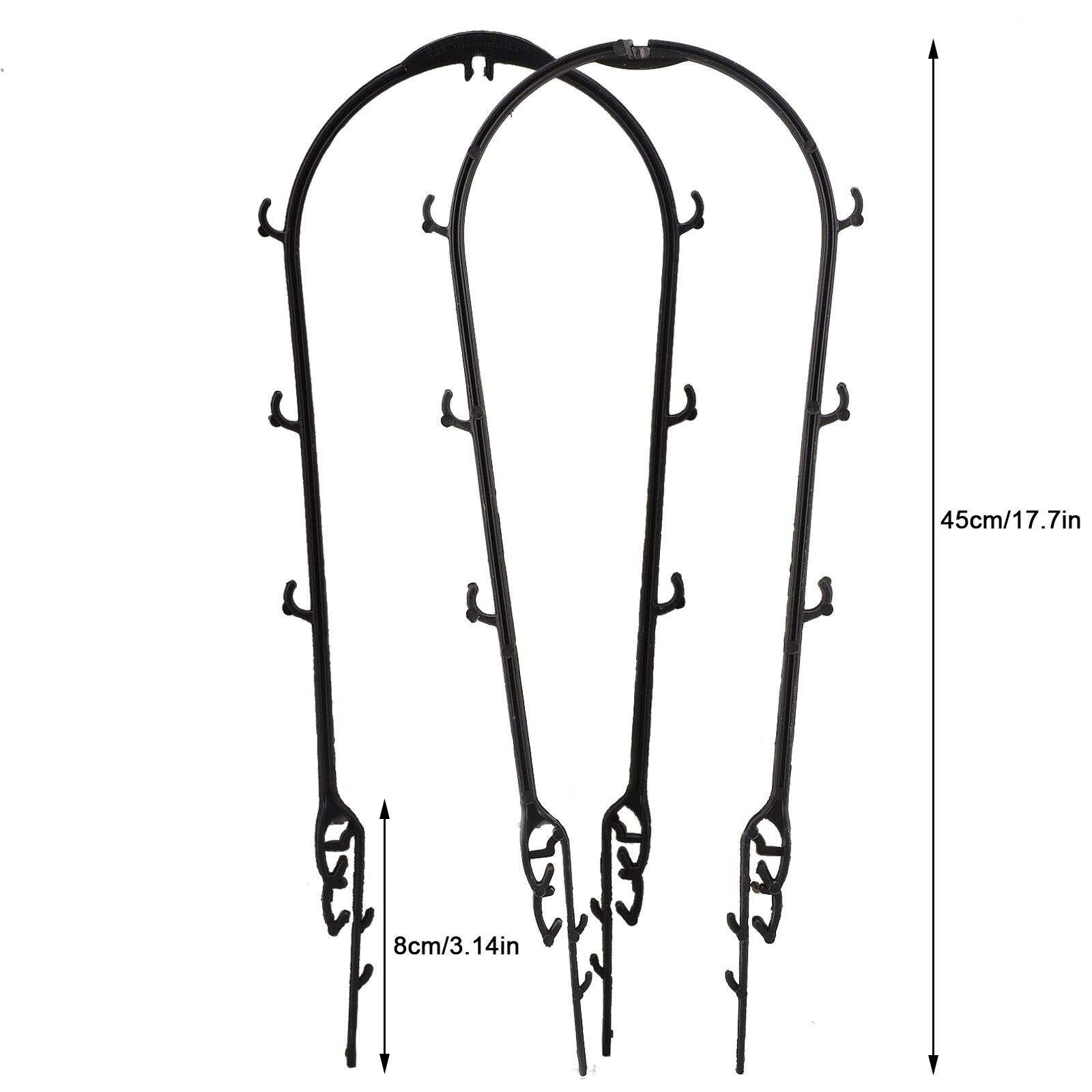 6pcs Plant Supports Gardening U-Shaped Plant Stand... – Grandado
