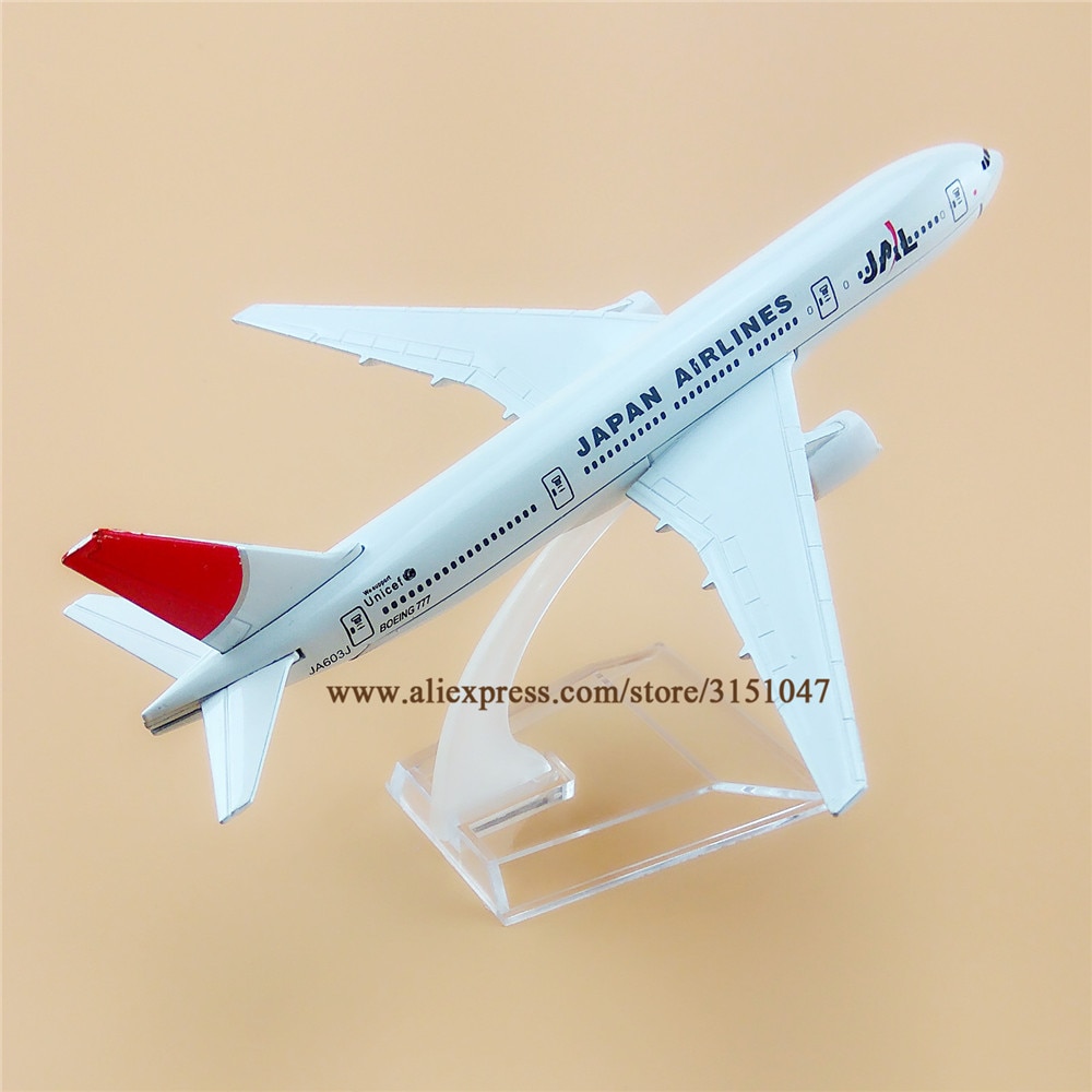 Alloy Metal Air JAL Japan Airlines B777 Airplane M... – Grandado