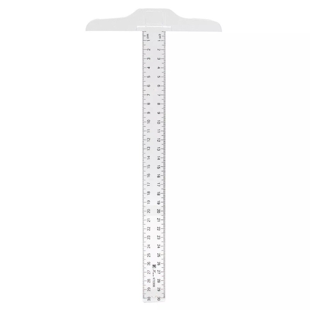 ALLSOME 30cm 30cm/12" Plastic T-Square Metric Rule... – Grandado