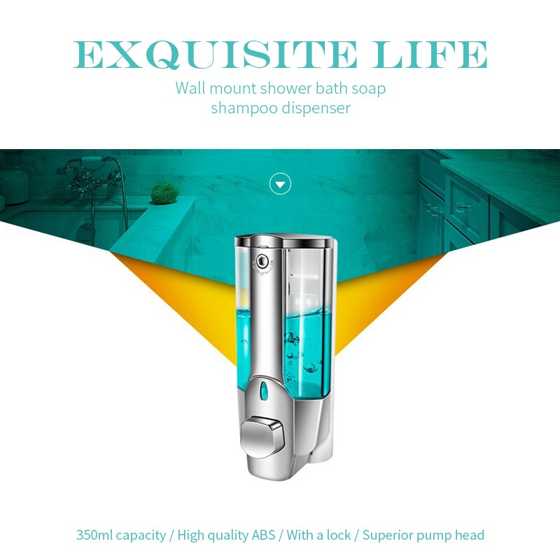 Wall Mounted Soap Dispenser Wall Hand Soap Dispens... – Grandado