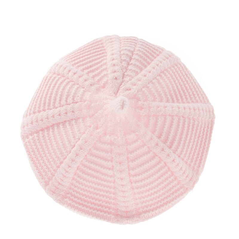 Boina octogonal para bebé de 0 a 12 meses, gorro d... – Grandado