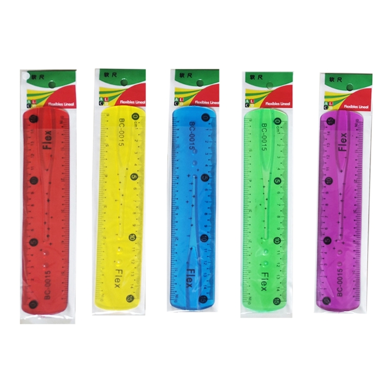 Flexible Ruler, Soft Bendable Ruler Plastic Ruler ... – Grandado