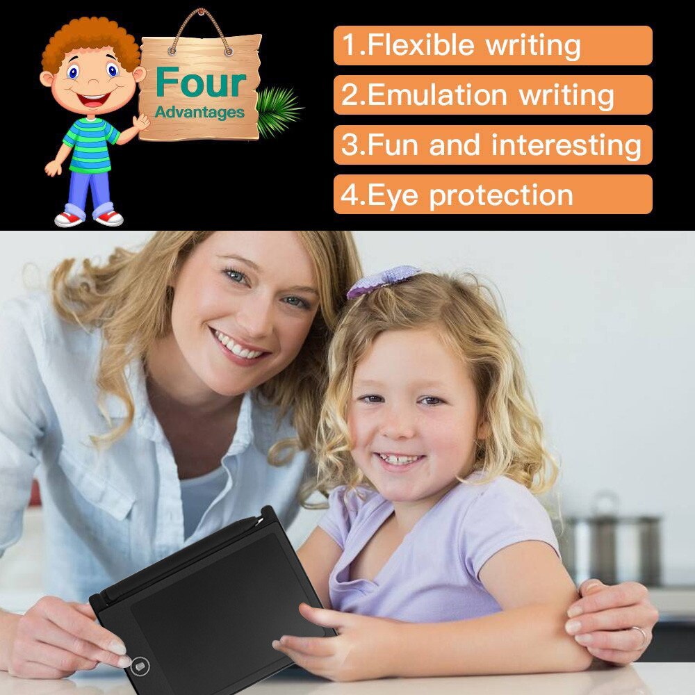 4.4 Inch LCD Writing Tablet Mini Digital Graphic T... – Grandado