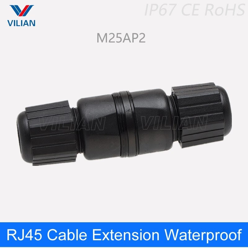 Metall Abschirmung CAT5E CAT6 Outdoor RJ45 Panel M... – Vicedeal