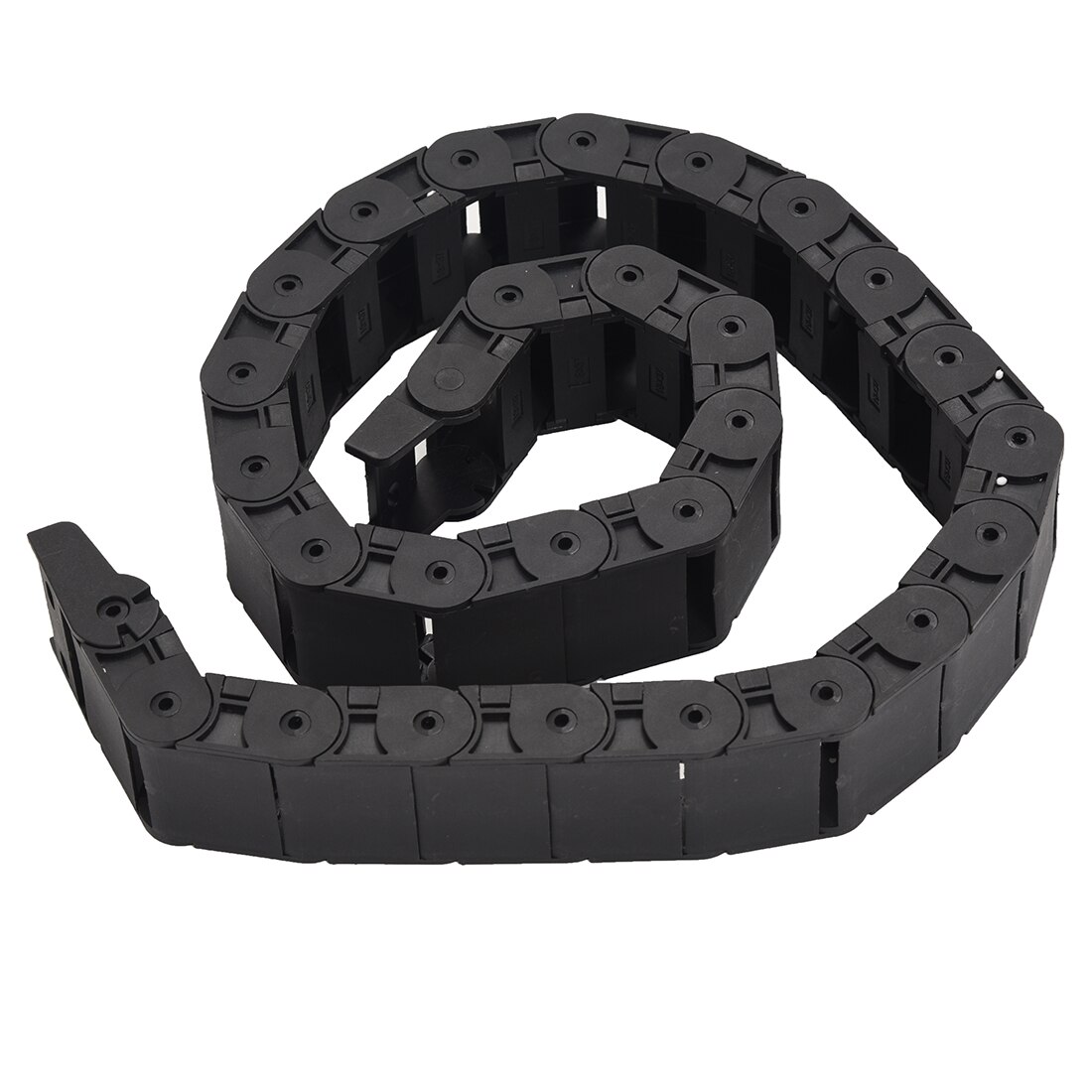 CNIM 18mm x 37mm Black Flexible Semi Enclosed Cabl... – Vicedeal