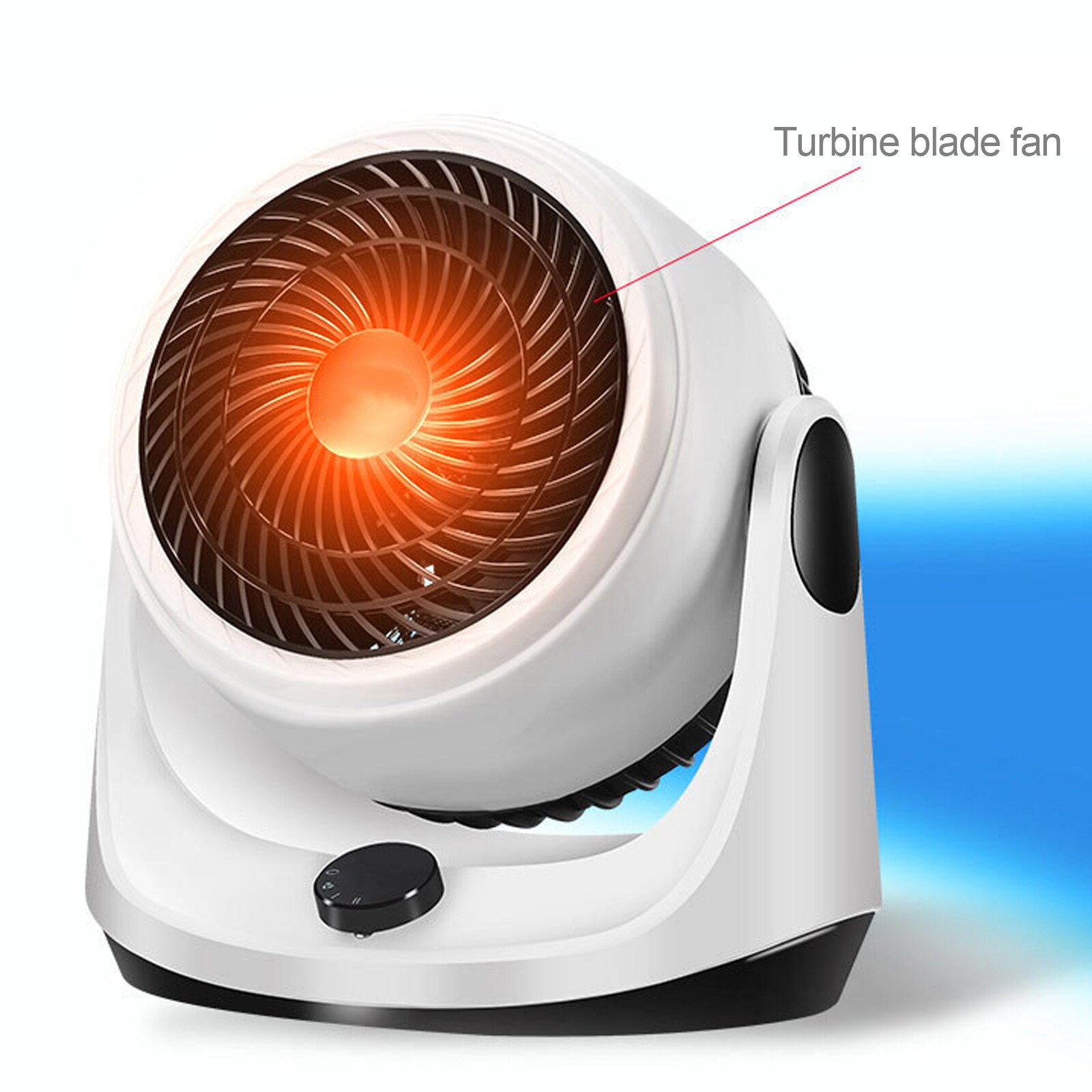 2-IN-1 Electric Heater Cooler Warm Air Blower Radi... – Grandado