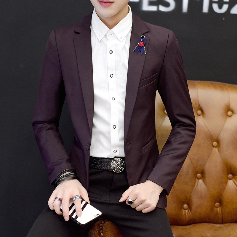 Na primavera de 2020 o novo masculino lazer blazer... – Vicedeal