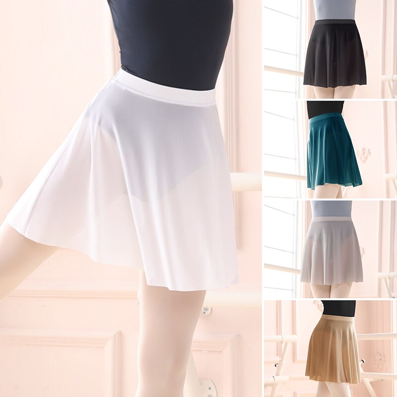 Ballet Skirts for Women Girls Mesh Skirts Elastic ... – Vicedeal